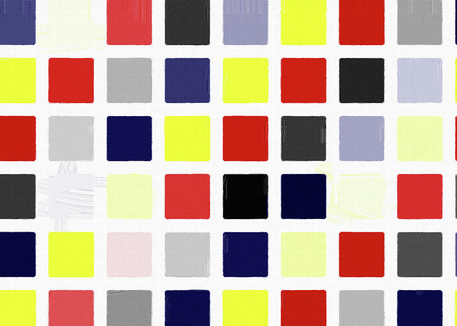 Abstract Color Composition No 020 2021 by Ahmet Asar Digital Art by ...