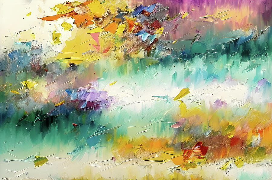 Abstract colors 1 Painting by Any Style Art - Fine Art America