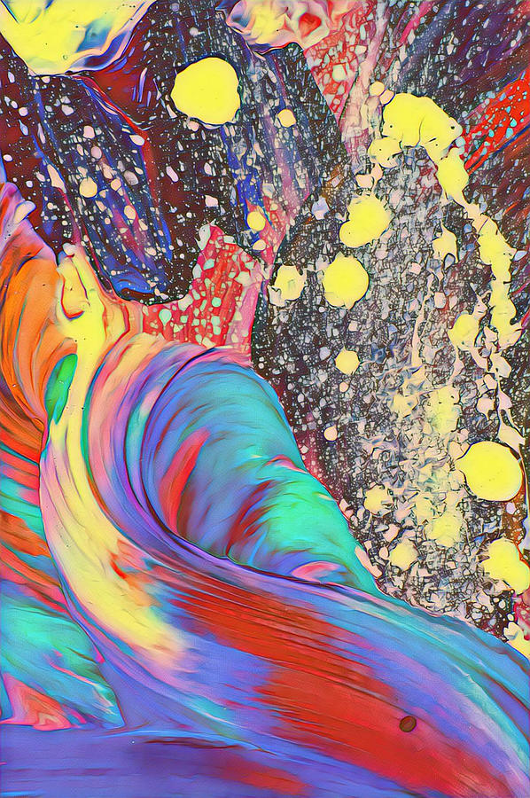 Abstract Colors Art Digital Art by Johnson Charles - Pixels