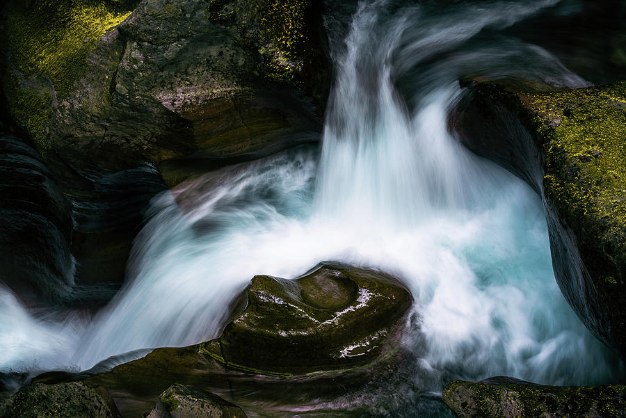 Abstract Falls Photograph by Trevor Parker - Fine Art America