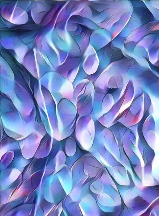 Abstract Fluid Forms Digital Art by Anthony Williams - Fine Art America