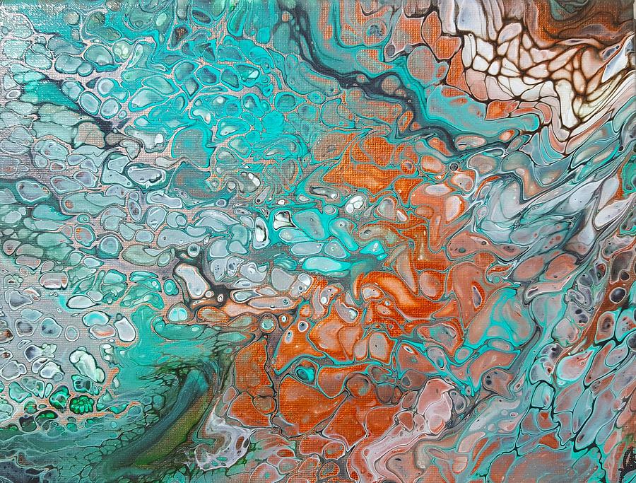Abstract Mermaid Painting by Jericca Gardner - Fine Art America