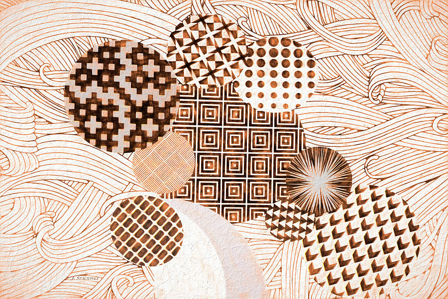 Abstract Pattern And Circles 2 Photograph by Jennifer Stackpole - Fine ...