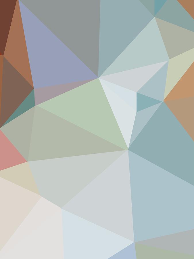 Abstract Polygon Illustration Design 189 Digital Art by Ahmad Nusyirwan ...