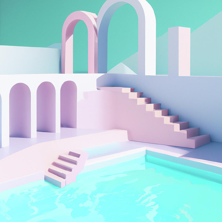 Abstract Pool Digital Art by Star Dreamer - Pixels