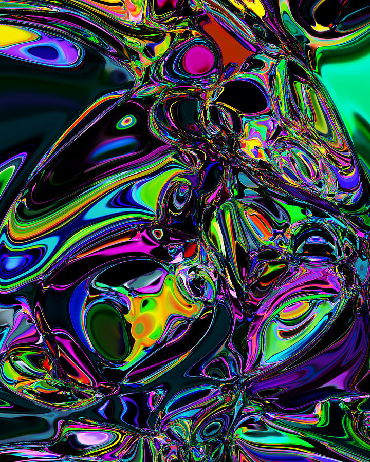 Abstract The truculent cement kepts hero. Digital Art by Martin Stark ...