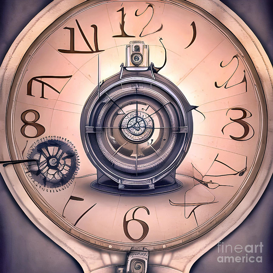 Abstract Time Piece Digital Art by David Arment - Fine Art America