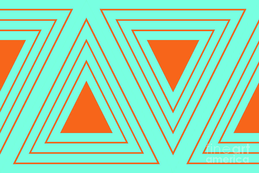 Abstract Triangles Digital Art by Jonathan Welch - Fine Art America