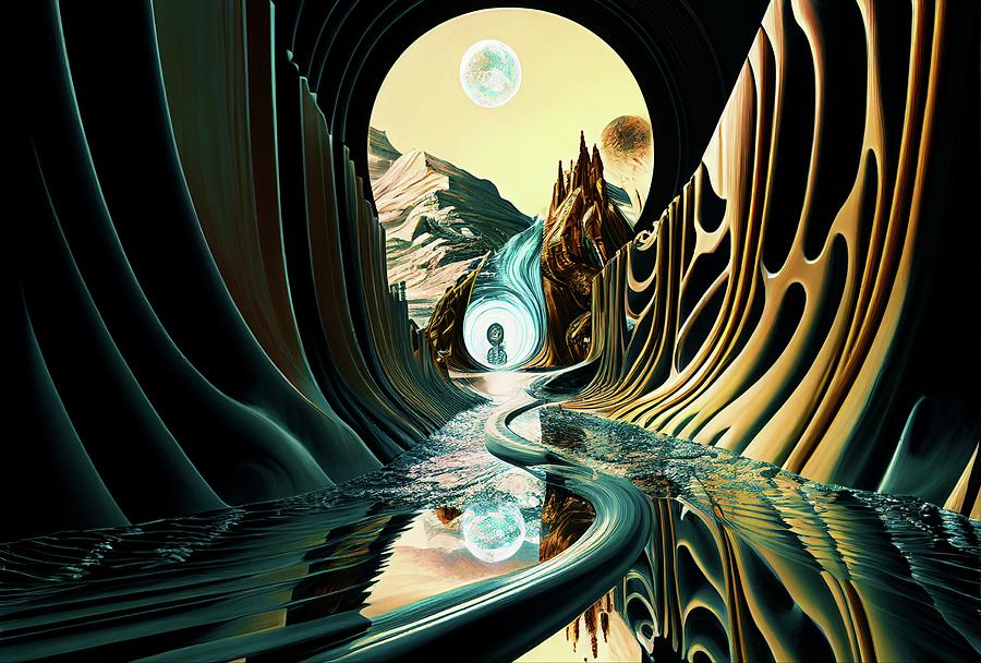 Accelerando Digital Art by Gnu Attitude - Fine Art America