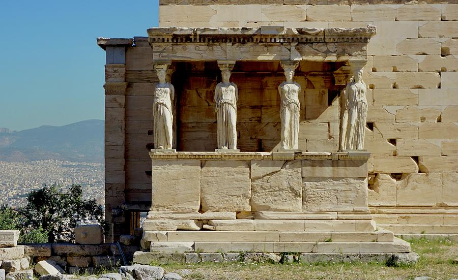 Acropolis view Photograph by Jonathan Cohen - Fine Art America
