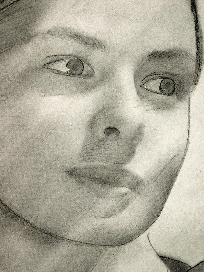 Actress Ingrid Bergman. Drawing by Louis Shalako | Fine Art America