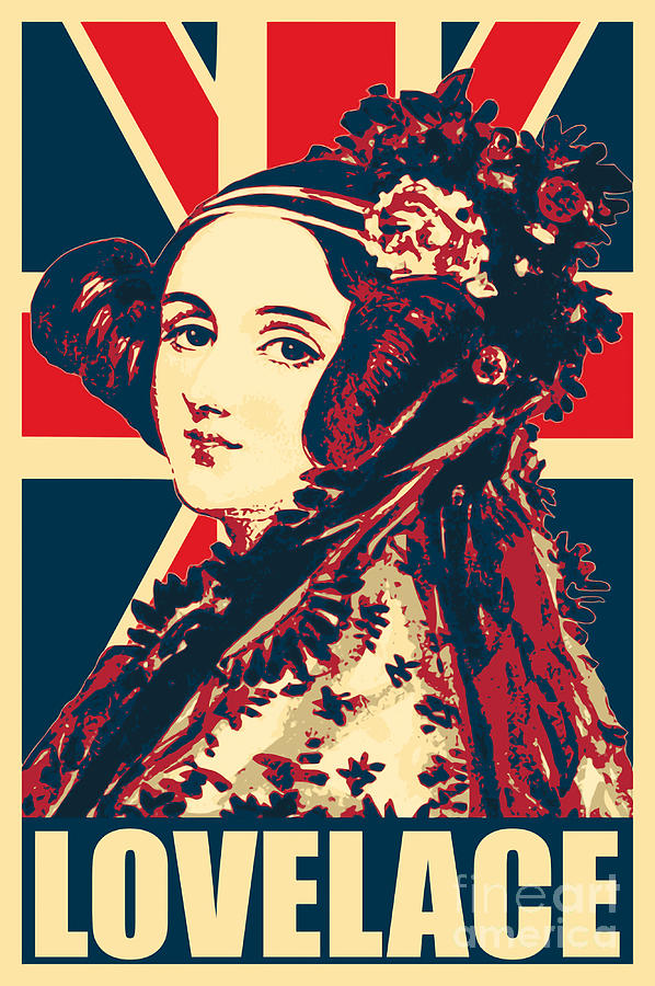 Ada Lovelace and the Birth of Coding Digital Art by Alinas Watson ...
