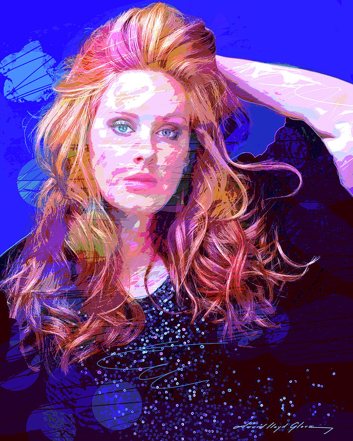 Adele Painting by David Lloyd Glover - Fine Art America