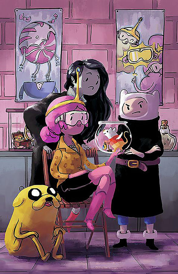 Adventure Time Pink Digital Art By Dawn P Ferrell