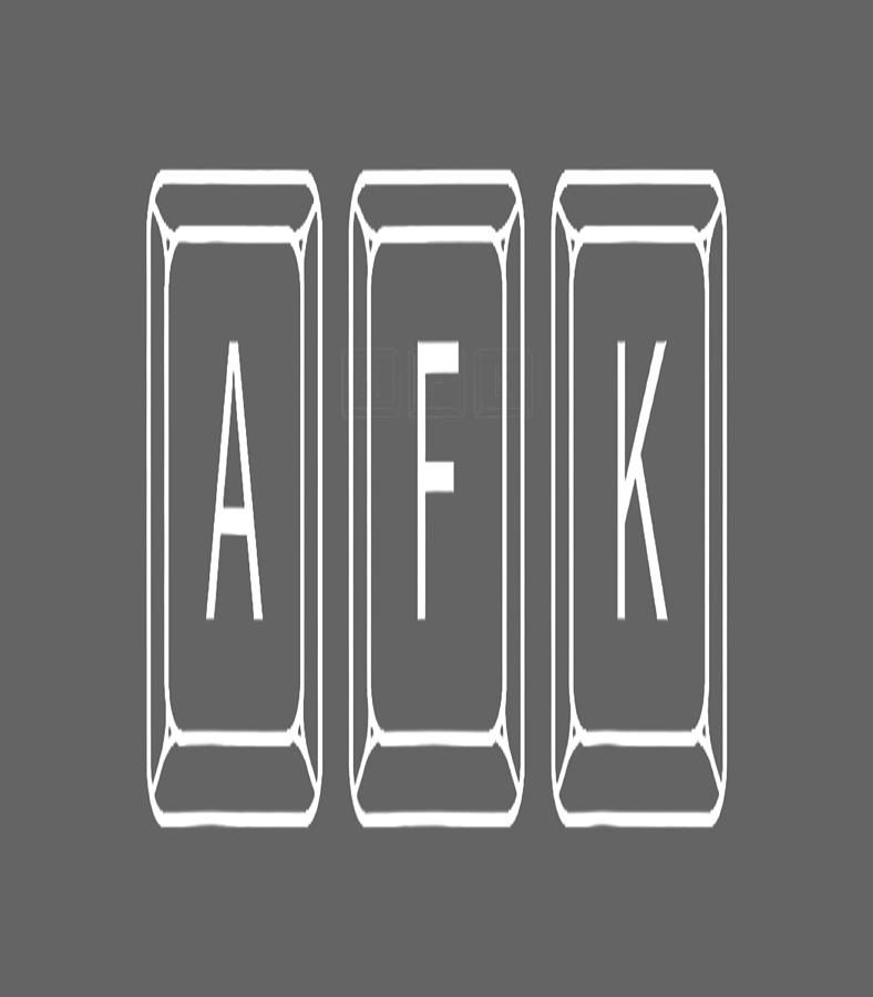 Afk Gamer Programmer It Coder Developer Computer Nerd T Digital Art By Elsema Kehlan Fine 