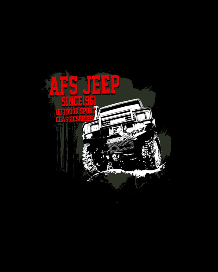 AFS Jeep Digital Art by Tinh Tran Le Thanh | Fine Art America