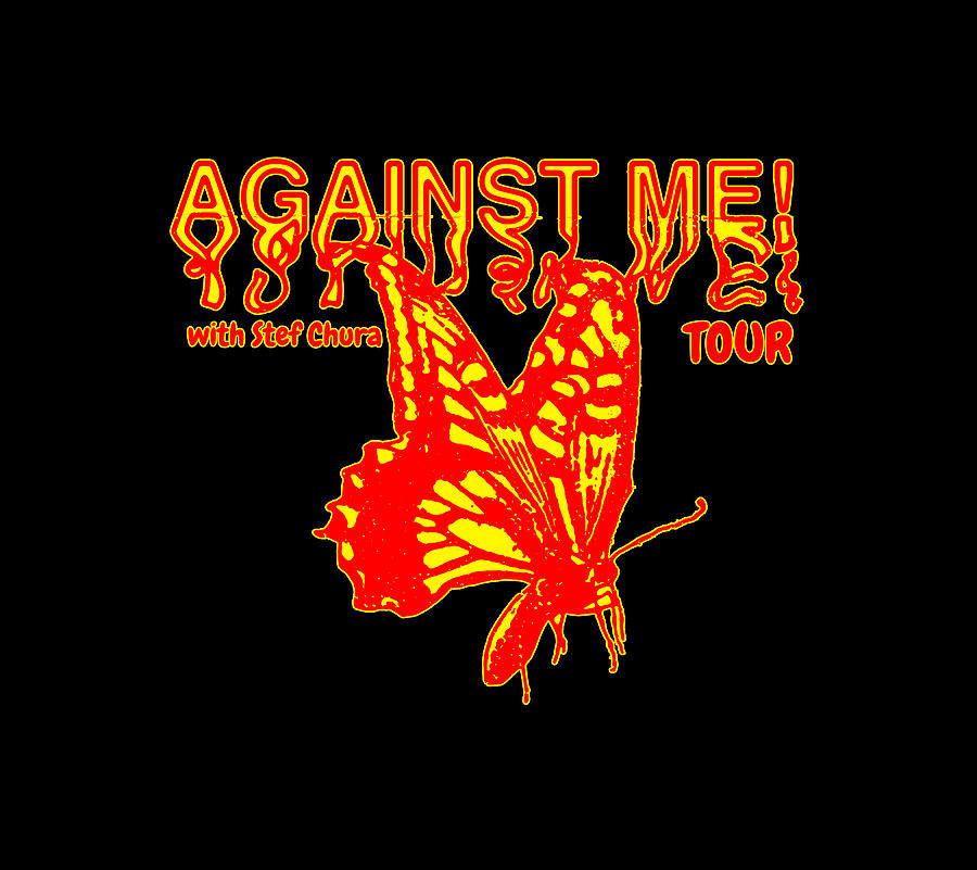 Against Me Stef Chura Tour Digital Art By Langu Ages Fine Art America