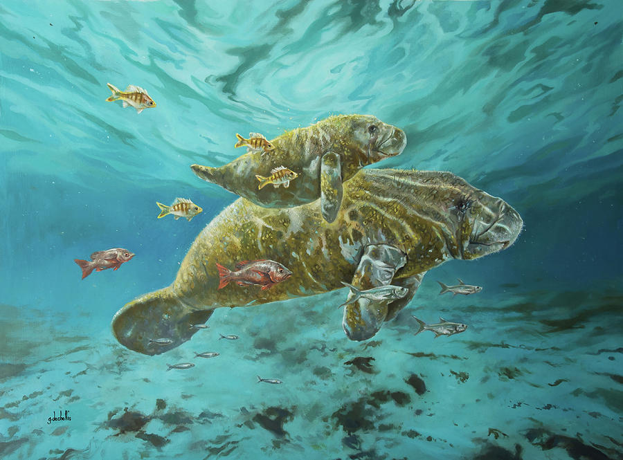 Aggregation Painting by Garret Dechellis - Fine Art America