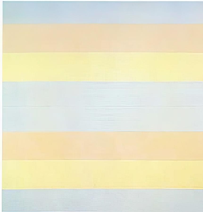 Agnes Martin Grid Painting by Canvas Majesty - Pixels