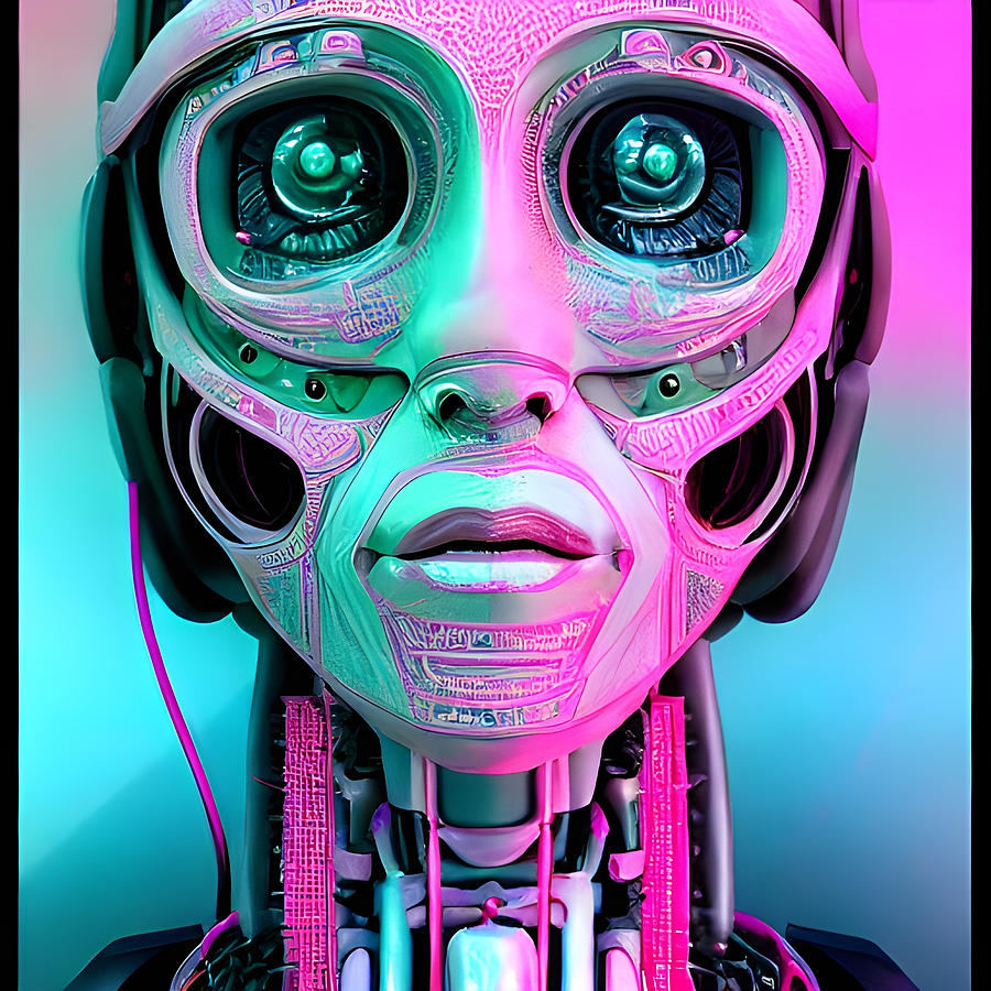 Ai Robot Photograph by Daniel Schmelzer - Pixels