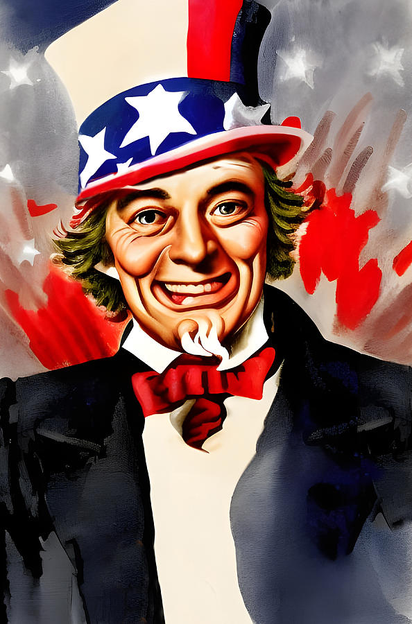 AI Uncle Sam Digital Art by Noel Baebler - Fine Art America