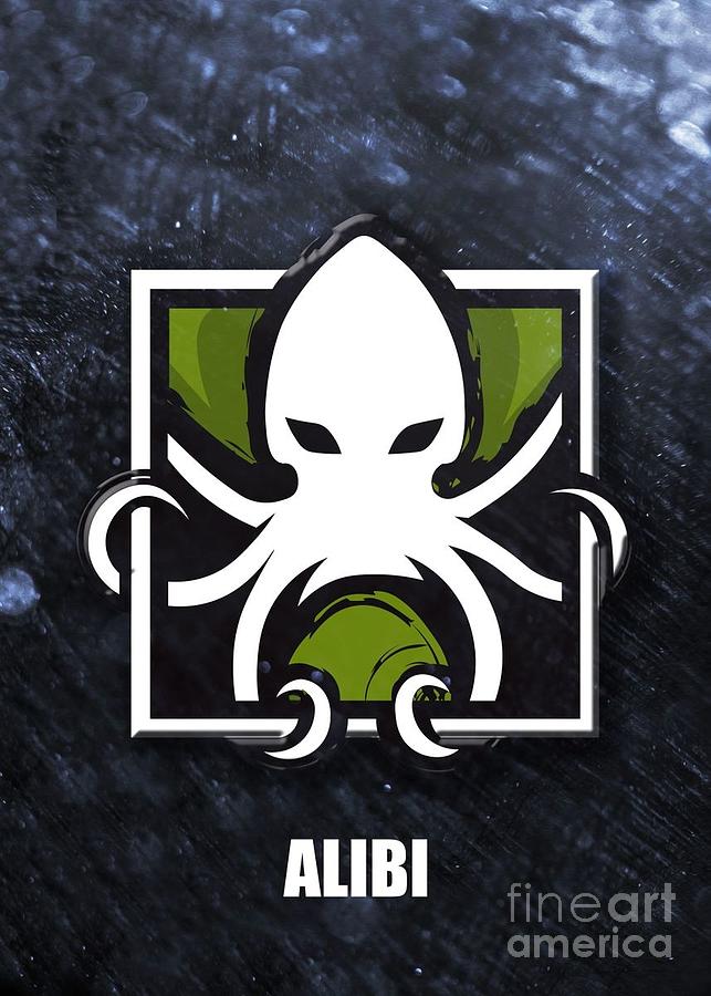 Alibi Operator Digital Art by Melina Aberg