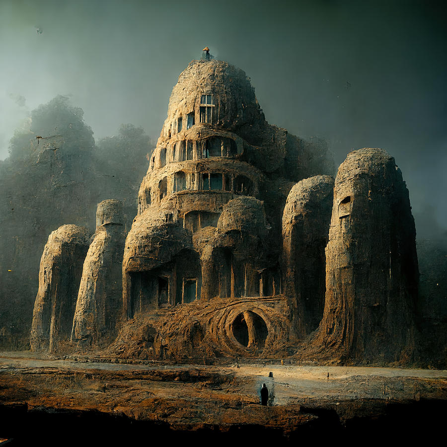 Alien Architecture 3 Digital Art by Visions Of Hell - Fine Art America