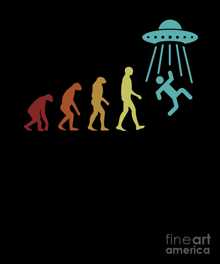 Alien Evolution Extraterrestrial Ufo Conspiracy Alien Digital Art by ...