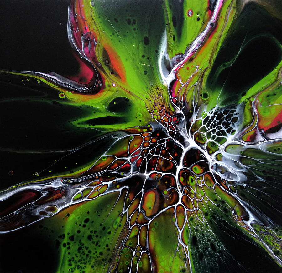 Alien Life Form 2 Painting by Elvira De Vries - Fine Art America