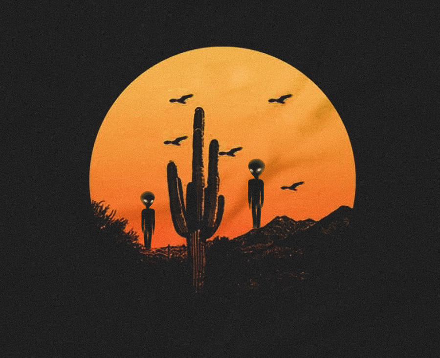 Alien shadow Digital Art by Jay - Fine Art America