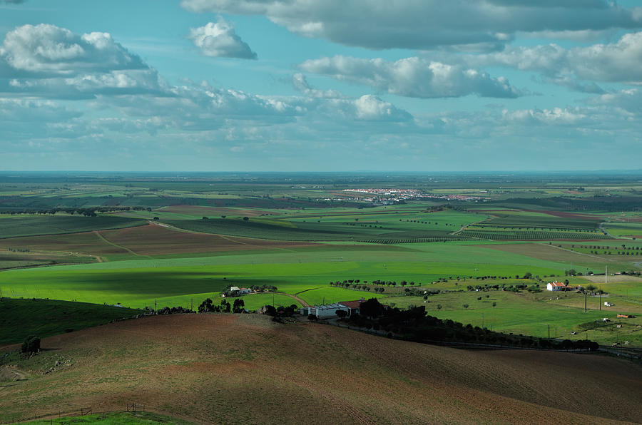 Aljustrel Fields Overview Photograph by Angelo DeVal - Pixels