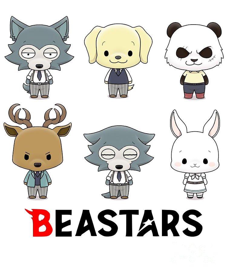 All Characters Cute Art Beastars Anime Drawing by Fantasy Anime - Pixels