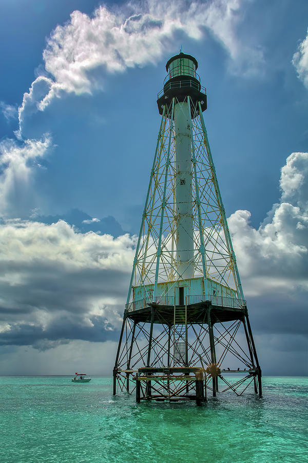 Alligator Reef Light House Islamorada Photograph by Florida Fine Art ...