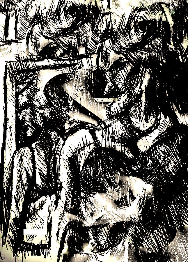 Alpha Memory 70 Drawing by Gary Nicholson - Fine Art America