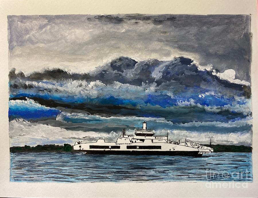 Amherst Islander Painting by Joel Charles - Fine Art America