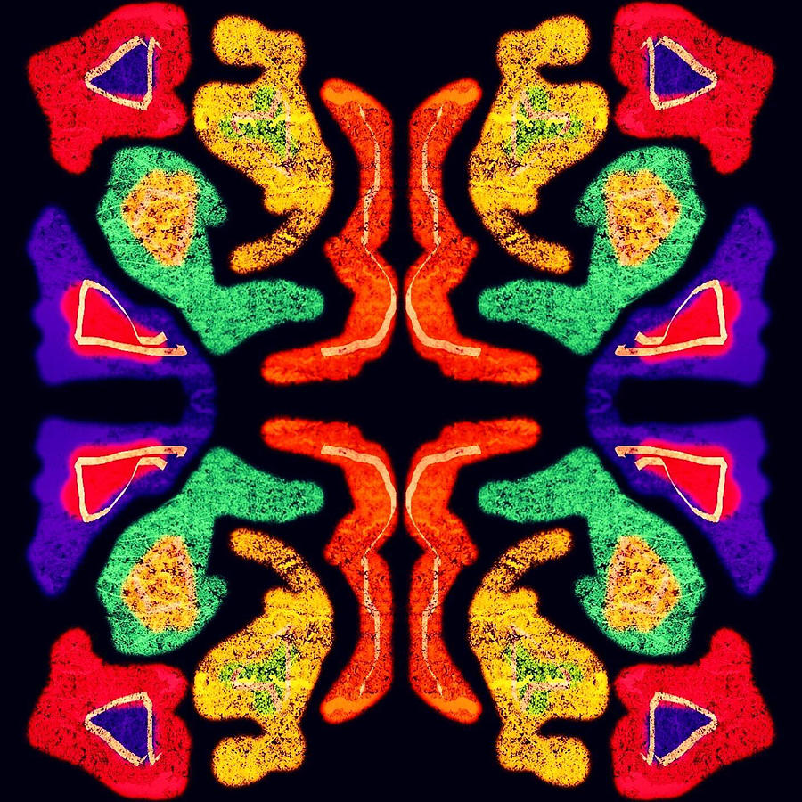 Amoeba Sheba Tapestry - Textile by Steve Swindells - Pixels