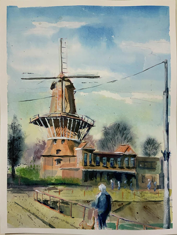Amsterdam Painting by Bogdan Costea - Fine Art America