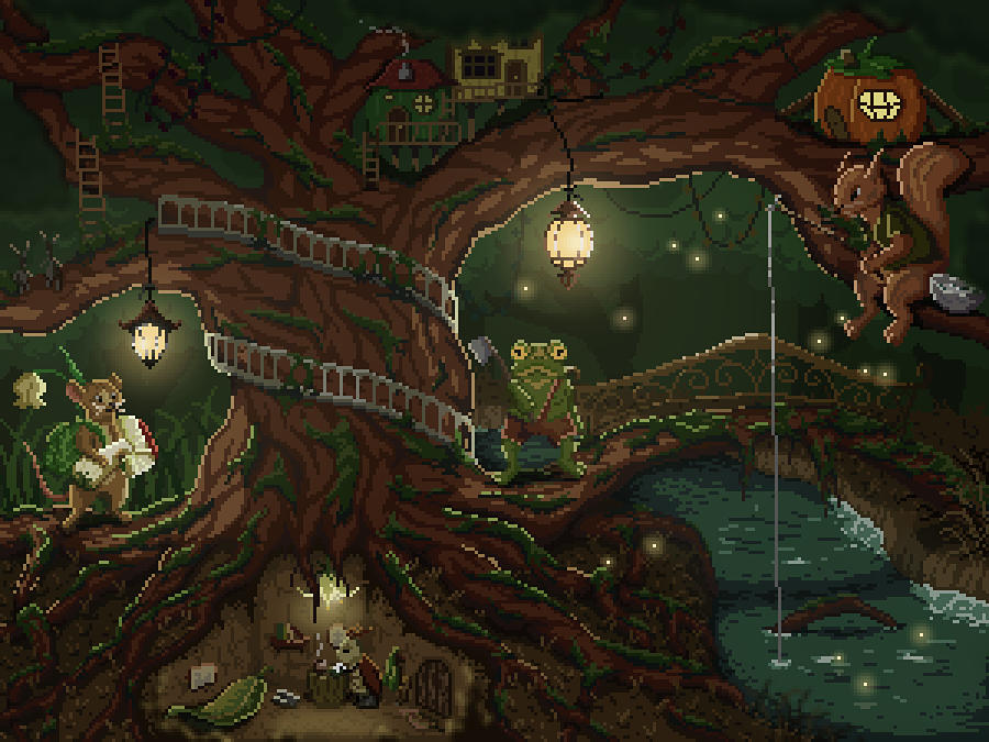 Ancient Tree Digital Art by Jamie TranslucentRunner - Pixels