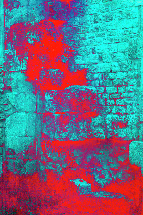 Ancient Wall Abstract Photograph by Lindley Johnson - Fine Art America