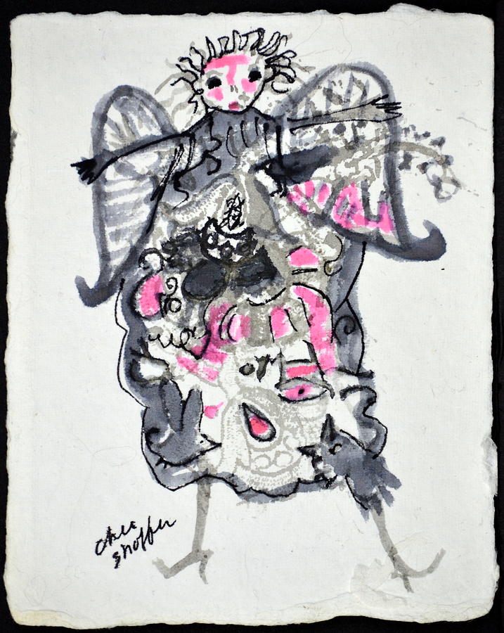 Angel Painting by Cher Shaffer - Fine Art America