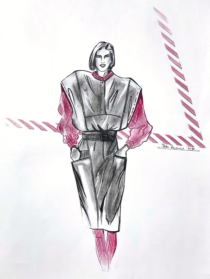 Angle Drawing by Peter Berner - Fine Art America