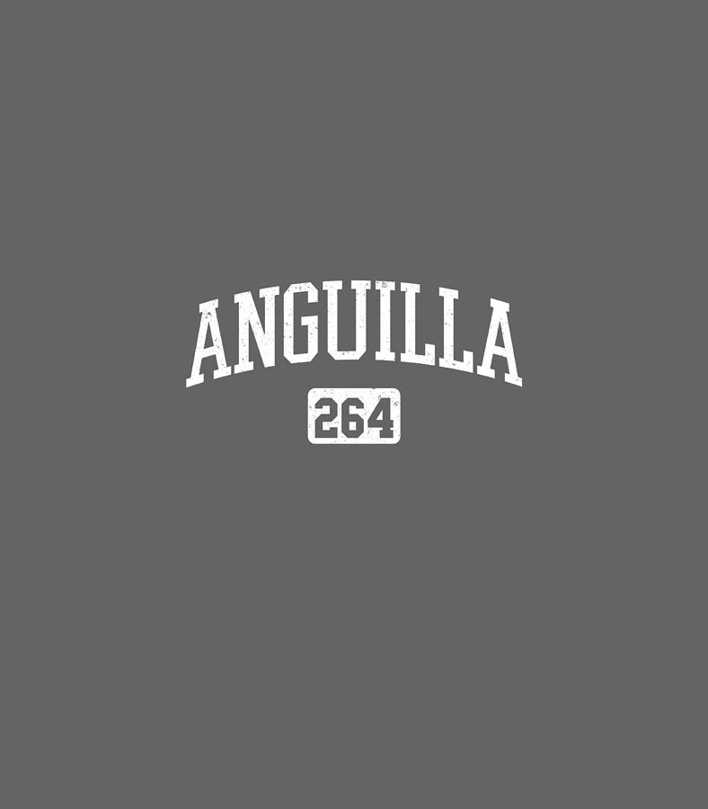 Anguilla 264 Country Area Code Anguillan Pride Home Love Digital Art by ...