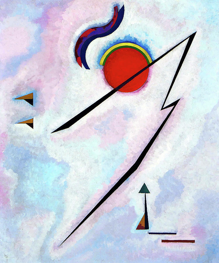 Angular Line Painting by Wassily Kandinsky - Fine Art America