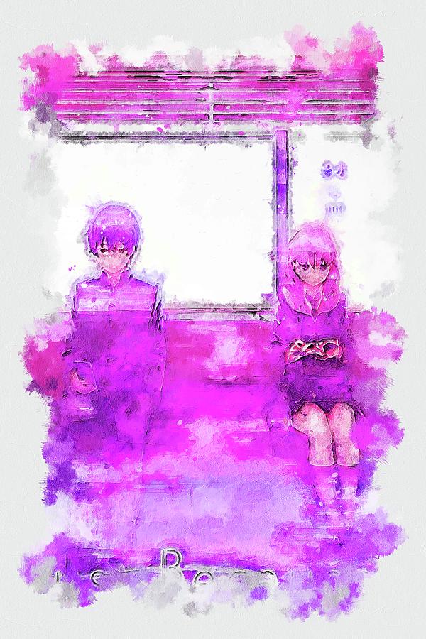 Anime Just Because Mixed Media By Franz Elvie Fine Art America