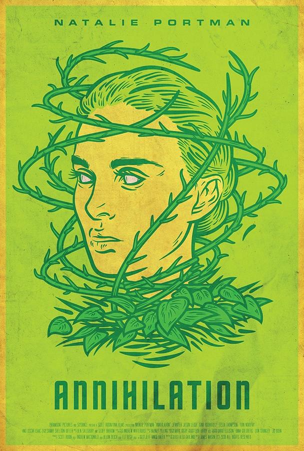 Annihilation Film Poster Poster Digital Art By Kailani Smith