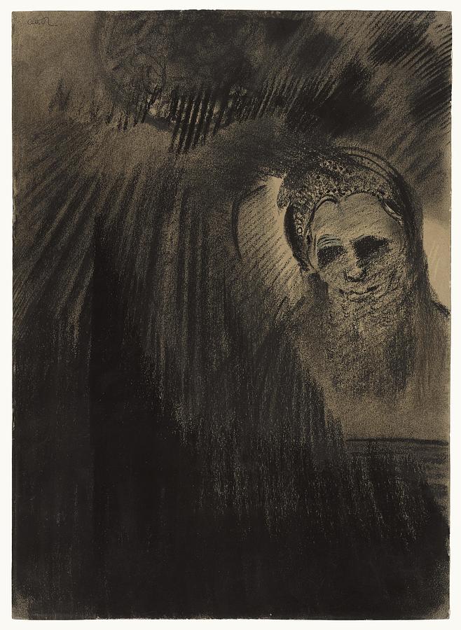 Apparition 1880-1890 by Odilon Redon Painting by Les Classics - Fine ...