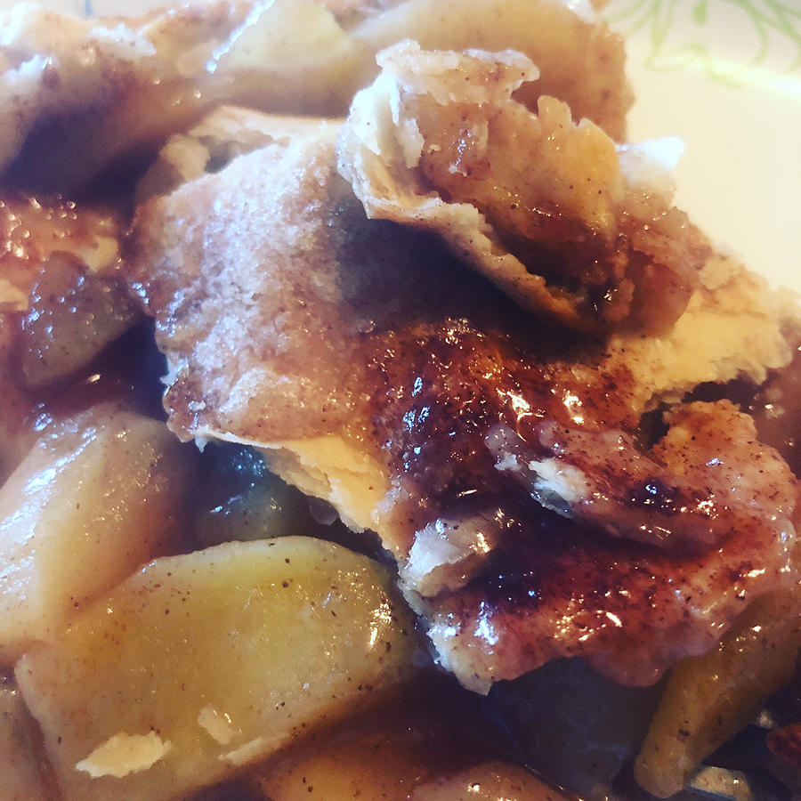 Apple Pie Up Close Photograph By Sara Srubar Fine Art America