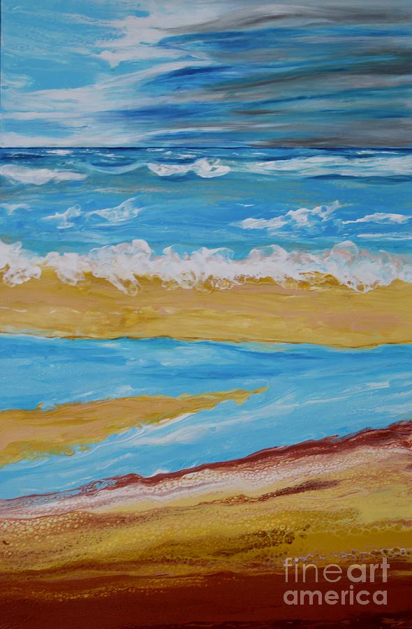 Approaching Storm Painting by Cathy Rutherford - Fine Art America