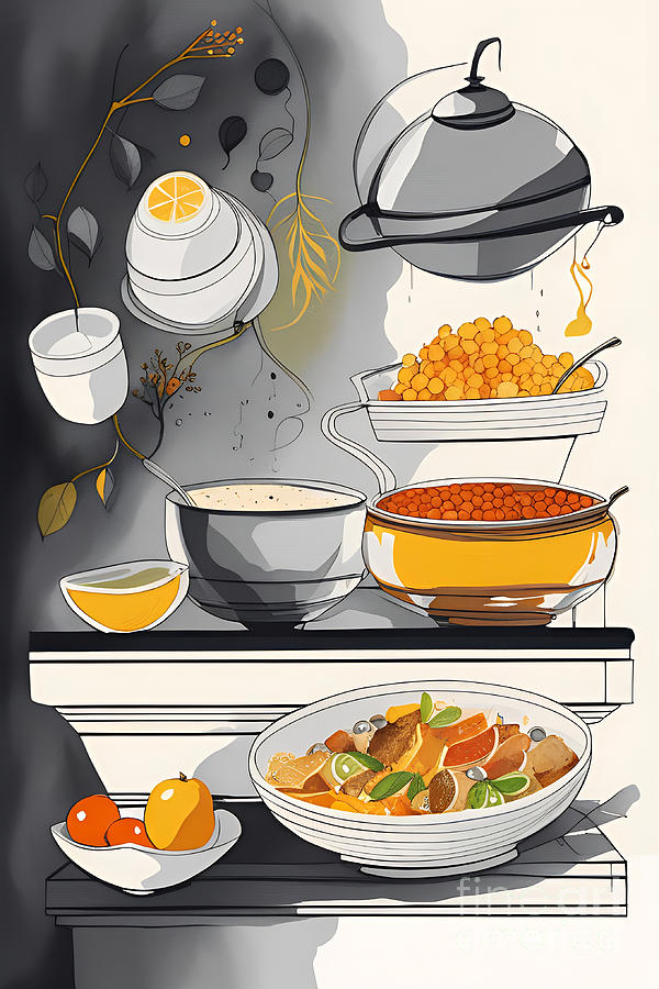 Arabic Food III Digital Art by Munir Alawi - Fine Art America