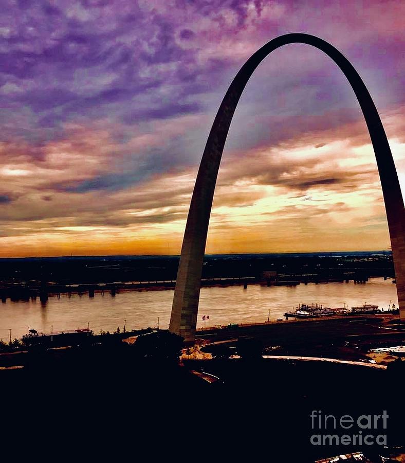 Arch in the Sunset Photograph by Alesha Rutledge - Fine Art America